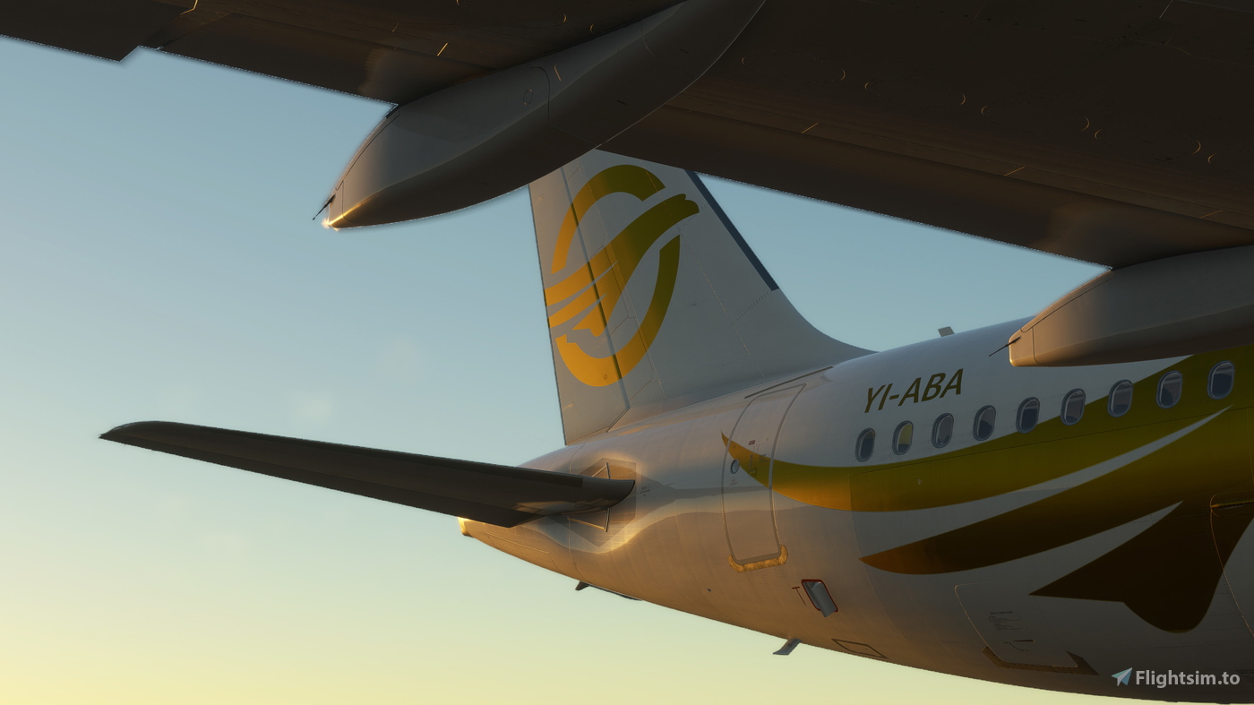 FlyErbil YI-ABA TWO liveries Fenix A320 V2 for Microsoft Flight ...