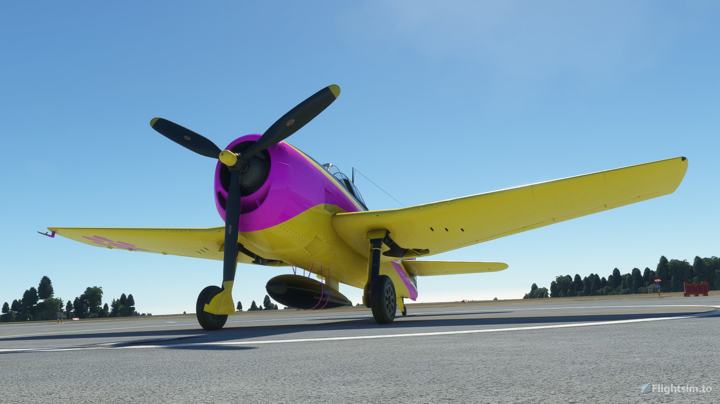 Flyingiron F6F Wildcat-Katblueflame Bush Edition for Microsoft Flight ...