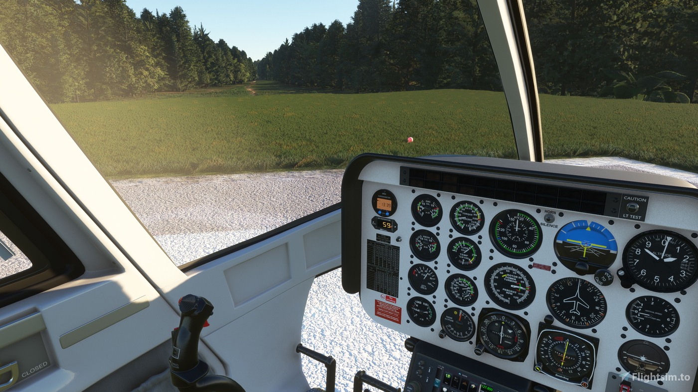 FlyInside Bell 206 B-3 Jet Ranger - Better Cameras for Microsoft Flight ...