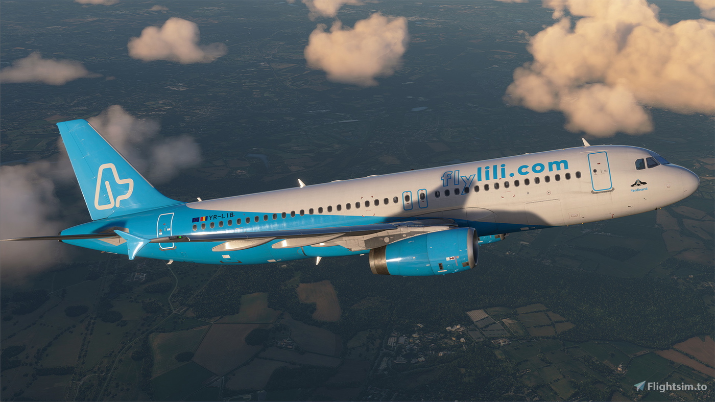 FlyLili A320 YR-LIB (8K) for Microsoft Flight Simulator | MSFS