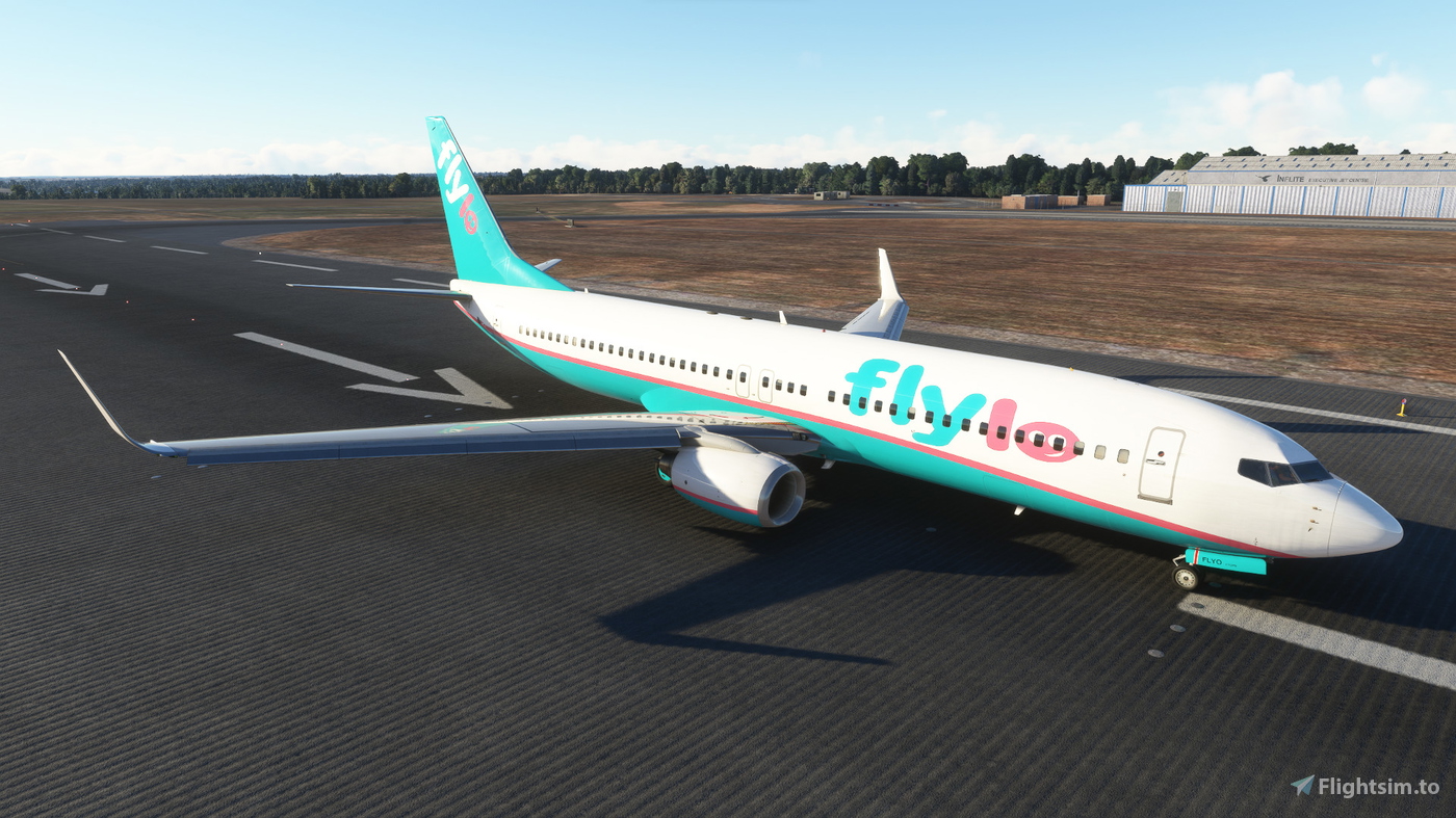 FlyLo PMDG 737-800 "G-FLYO" [FICTIONAL] for Microsoft Flight Simulator ...