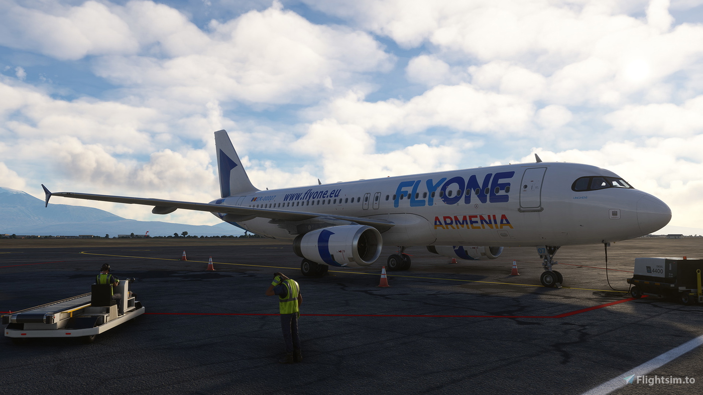 FlyOne (ER-00007) - Fenix A320 (V2) (IAE) for Microsoft Flight ...