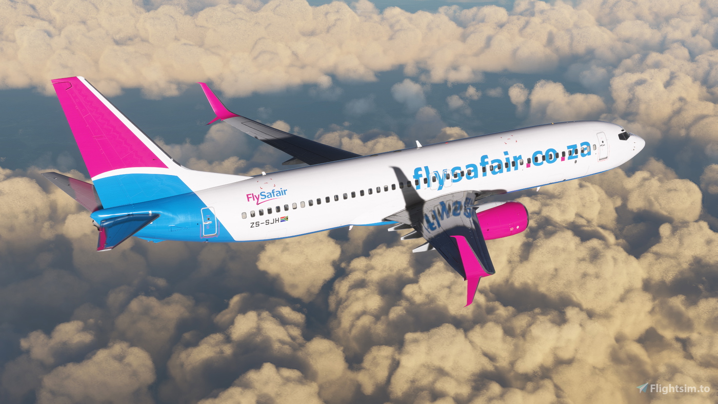 FlySafair Boeing 737-800 PMDG Mini Fleet Pack for Microsoft Flight ...