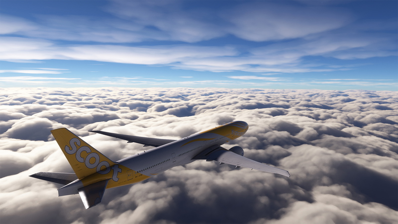 Flyscoot PMDG 777-300ER for Microsoft Flight Simulator | MSFS