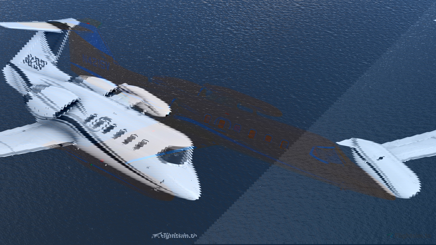 Flysimware Learjet 35A - N421SV for Microsoft Flight Simulator | MSFS