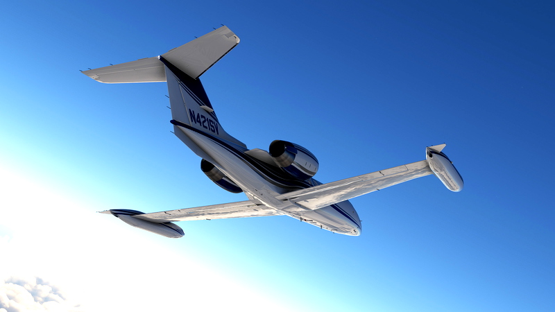 Flysimware Learjet 35A - N421SV for Microsoft Flight Simulator | MSFS
