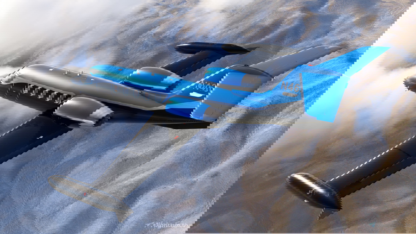 Flysimware Learjet 35A - N469BB for Microsoft Flight Simulator | MSFS