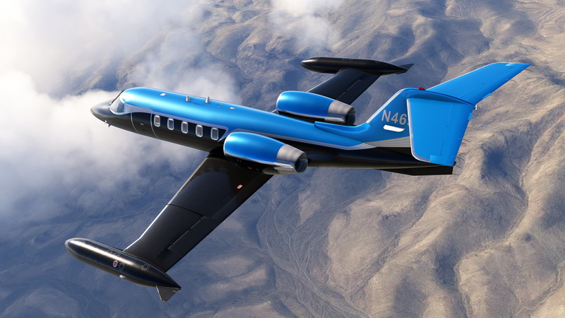 Flysimware Learjet 35A - N469BB for Microsoft Flight Simulator | MSFS