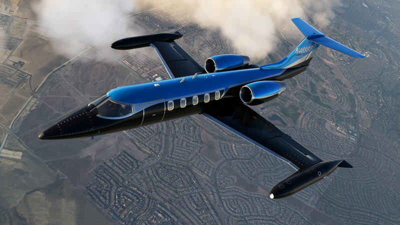 Flysimware Learjet 35A - N469BB for Microsoft Flight Simulator | MSFS