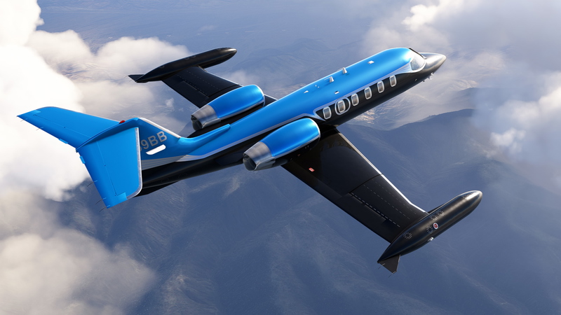 Flysimware Learjet 35A - N469BB for Microsoft Flight Simulator | MSFS
