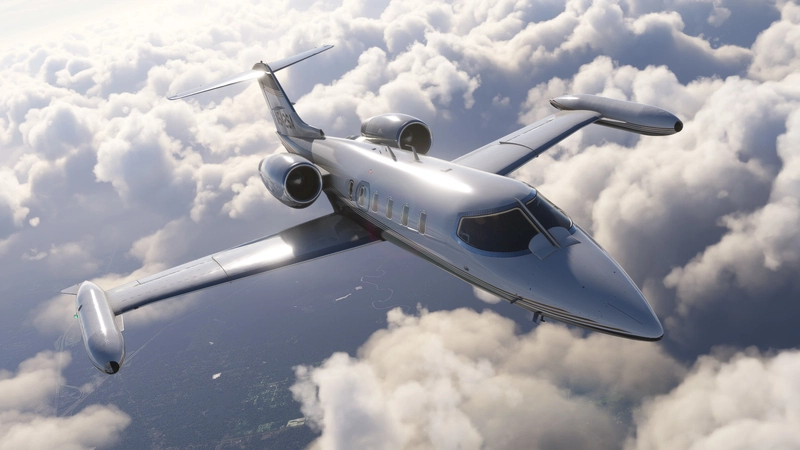 Flysimware Learjet 35A - N542SA for Microsoft Flight Simulator | MSFS