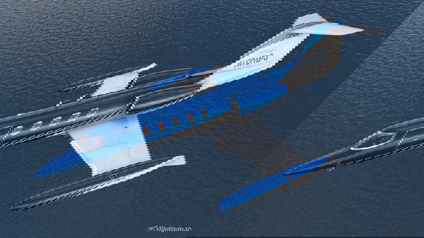 Flysimware Learjet 35A - N721EC for Microsoft Flight Simulator | MSFS
