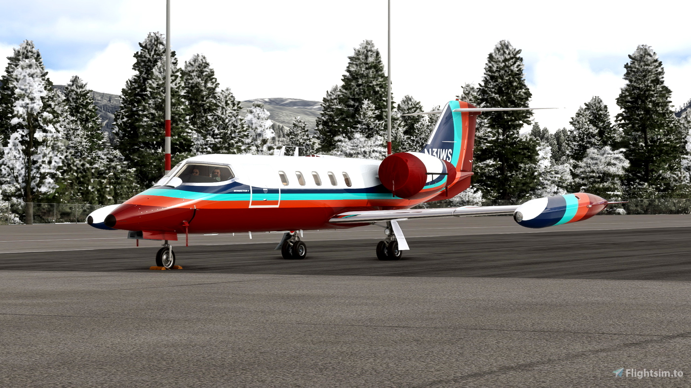Flysimware Learjet 35A | Windstar Aviation N31WS за Microsoft Flight ...