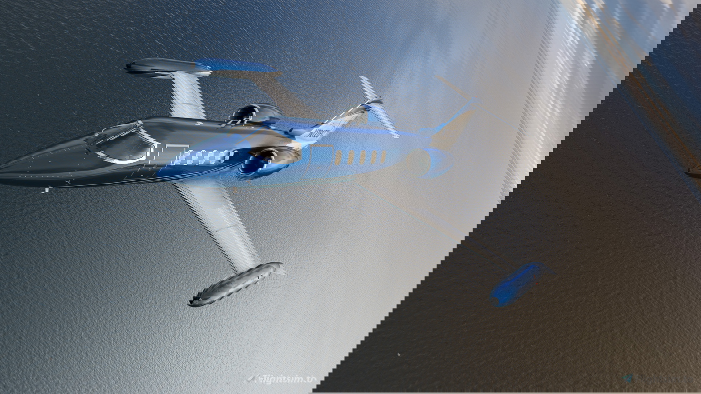 Flysimware Learjet 35A - N721EC for Microsoft Flight Simulator | MSFS