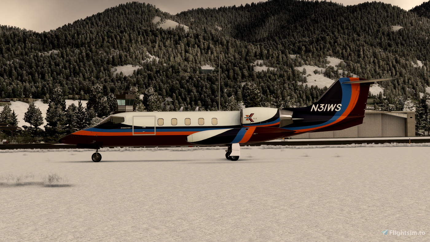 Flysimware Learjet 35A | Windstar Aviation N31WS for Microsoft Flight ...