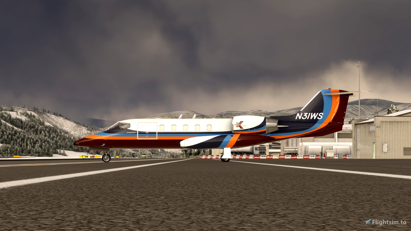 Flysimware Learjet 35A | Windstar Aviation N31WS for Microsoft Flight ...