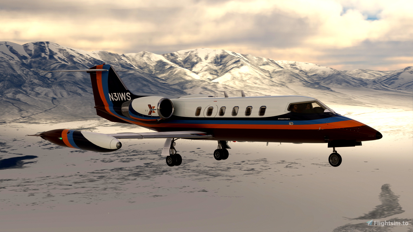 Flysimware Learjet 35A | Windstar Aviation N31WS for Microsoft Flight ...