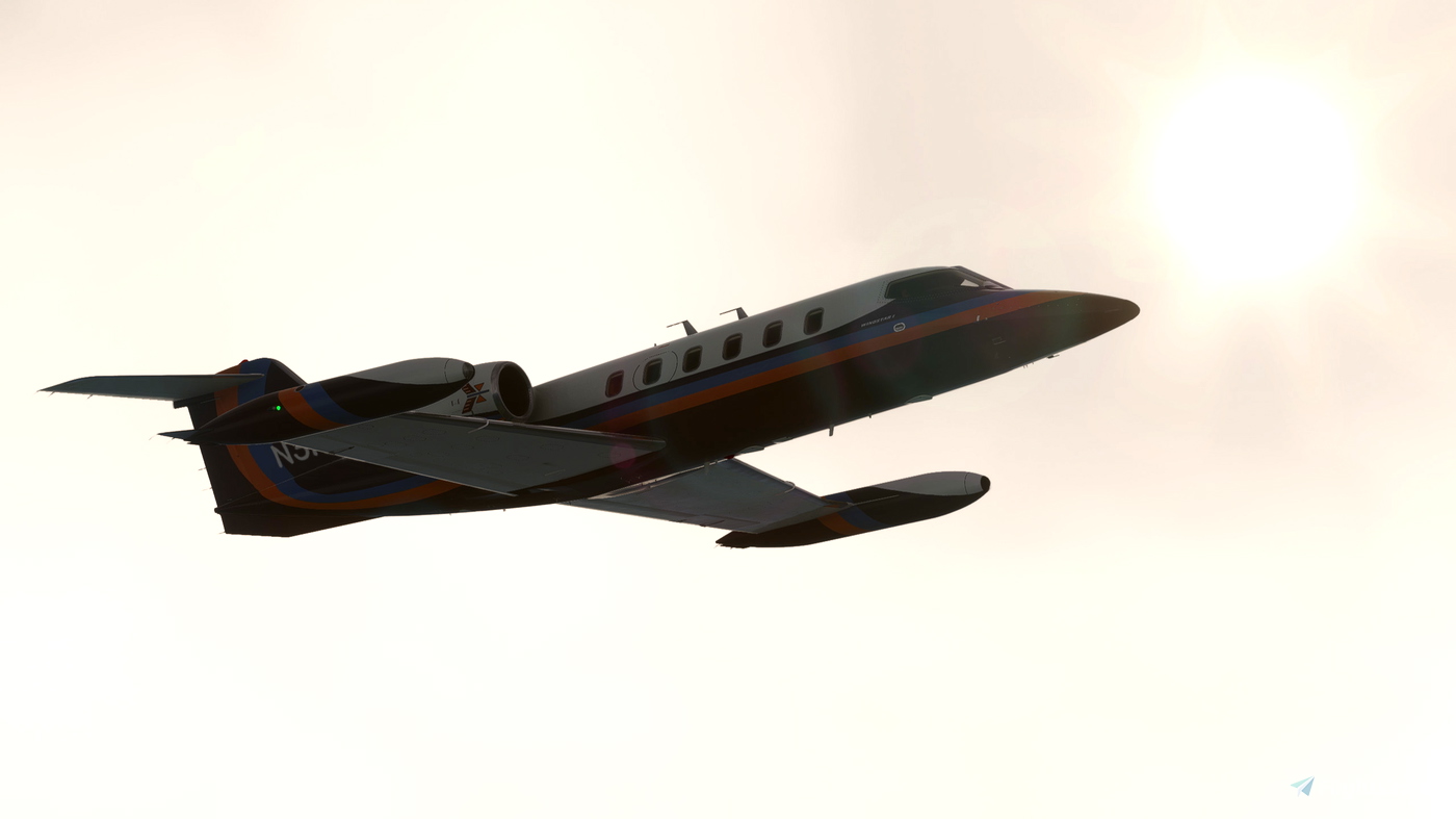 Flysimware Learjet 35A | Windstar Aviation N31WS pour Microsoft Flight ...