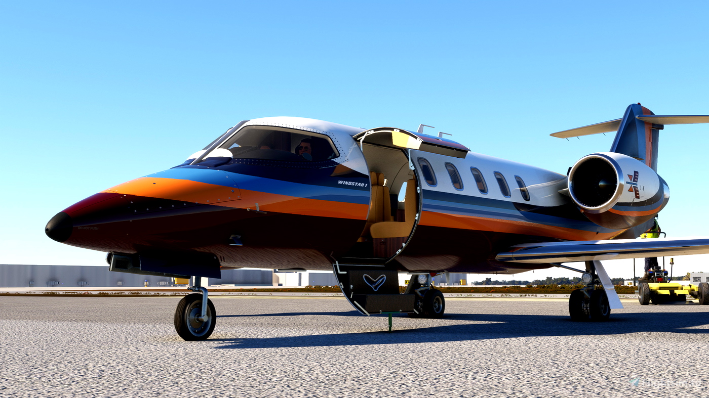 Flysimware Learjet 35A | Windstar Aviation N31WS のために Microsoft Flight ...