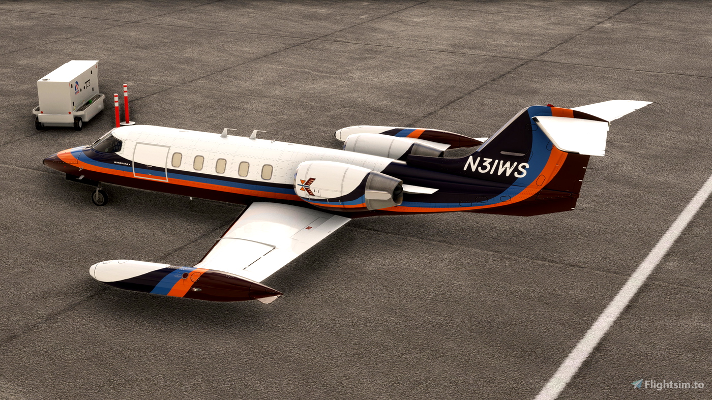 Flysimware Learjet 35A | Windstar Aviation N31WS for Microsoft Flight ...