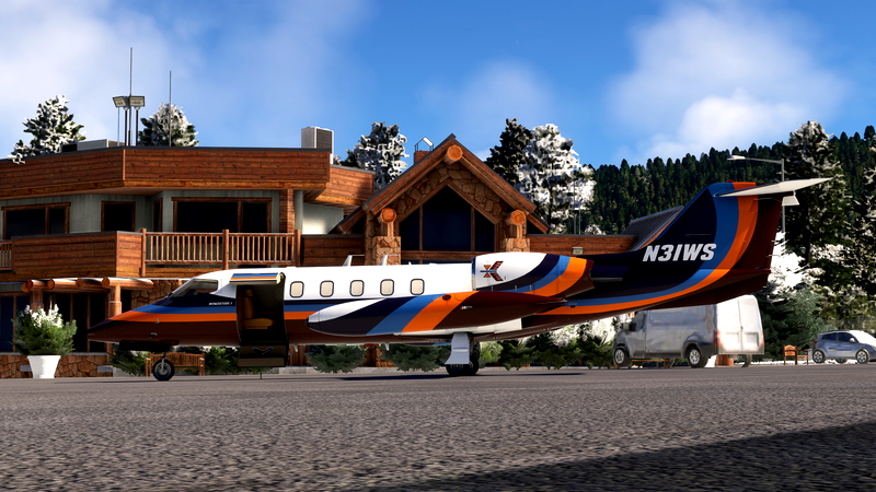 Flysimware Learjet 35A | Windstar Aviation N31WS for Microsoft Flight ...