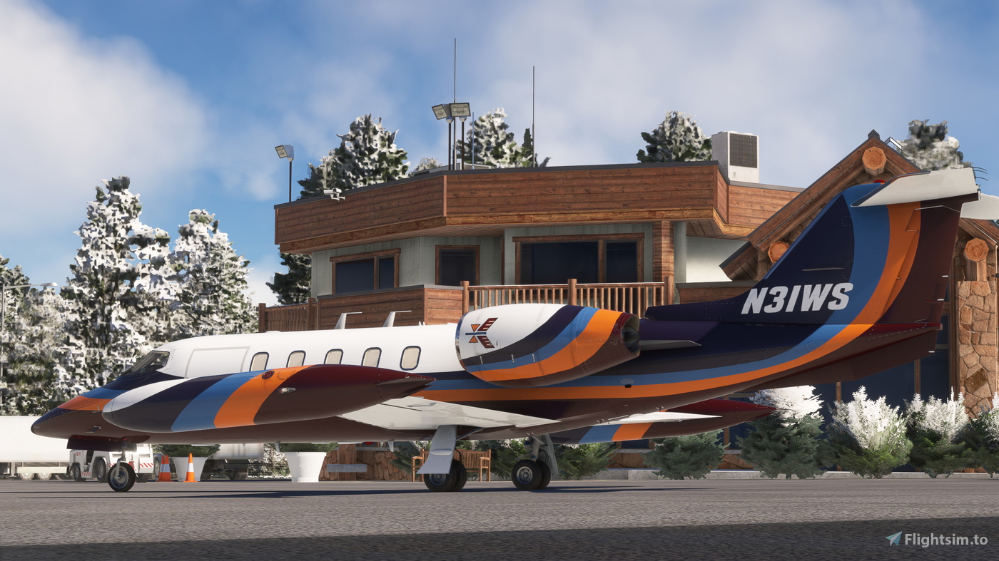 Flysimware Learjet 35A | Windstar Aviation N31WS for Microsoft Flight ...
