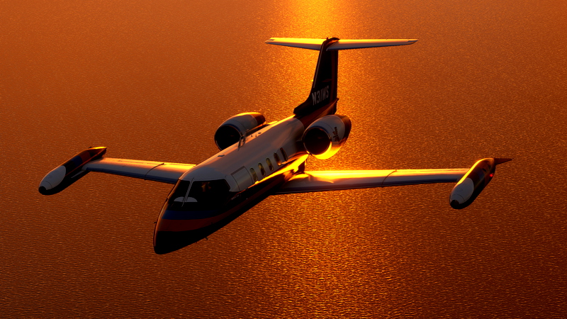 Flysimware Learjet 35A | Windstar Aviation N31WS for Microsoft Flight ...