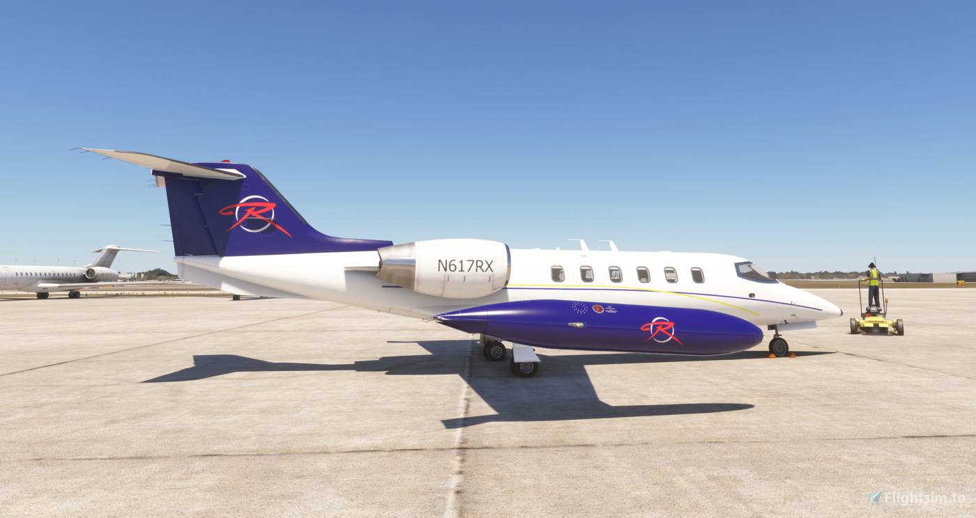 Flysimware LJ35A Rectrix N617RX Livery for Microsoft Flight Simulator ...