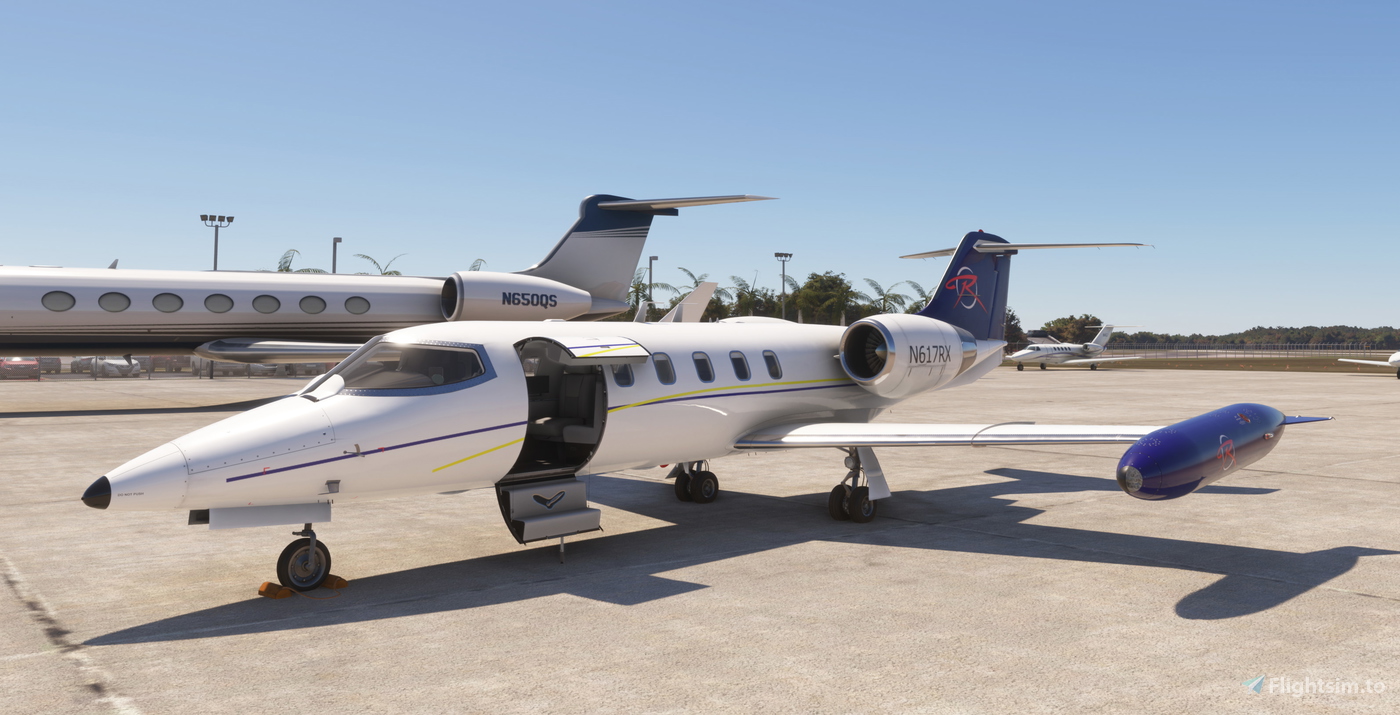 Flysimware LJ35A Rectrix N617RX Livery for Microsoft Flight Simulator ...