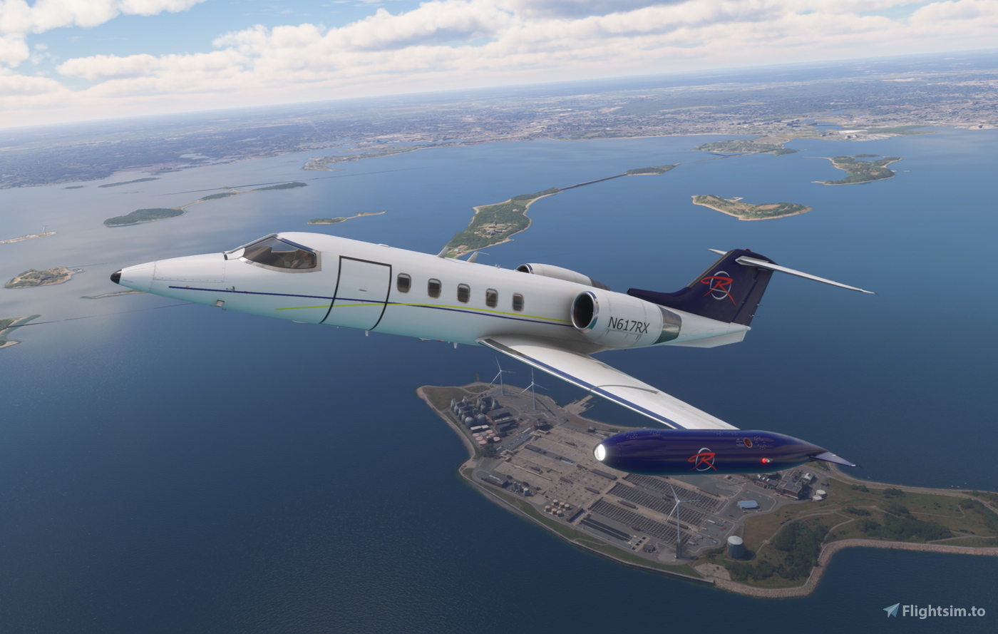 Flysimware LJ35A Rectrix N617RX Livery for Microsoft Flight Simulator ...