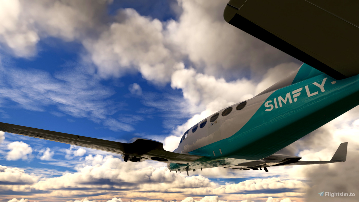 [FLYSIMWARE] SimFly Cessna 414 Chancellor livery 对于 Microsoft Flight Simulator | MSFS
