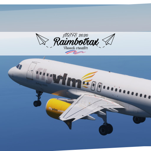 FlyVLM A320 OO-TCT [raimbotrax][Fenix V2B2][8K] for Microsoft Flight Simulator | MSFS