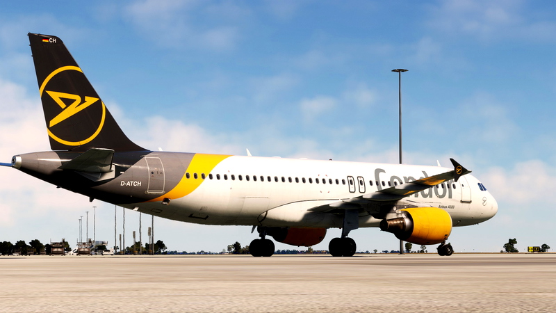 Condor A320 D-ATCH [raimbotrax][Fenix V2B2][8K] for Microsoft Flight Simulator | MSFS