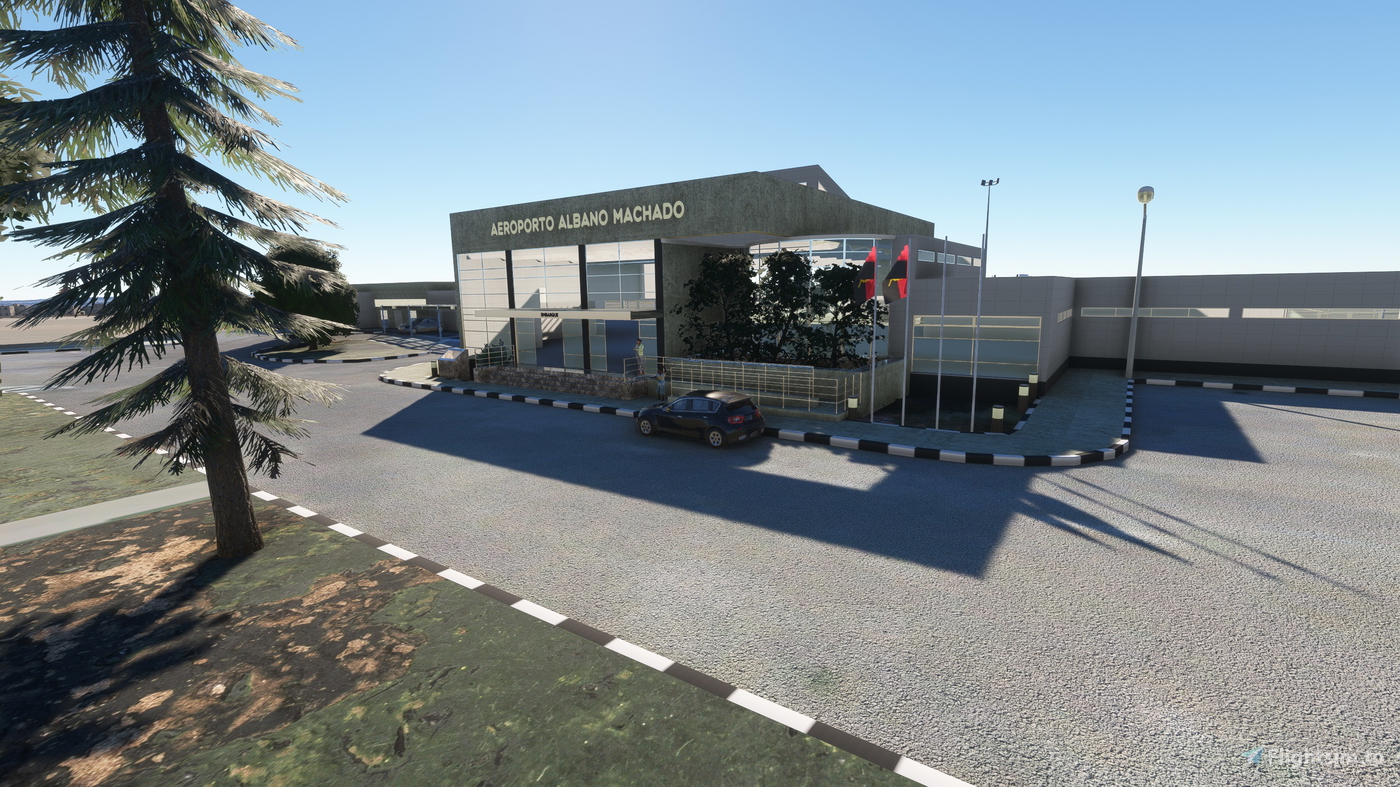 FNHU Aeroporto Albano Machado, Huambo, Angola for Microsoft Flight ...