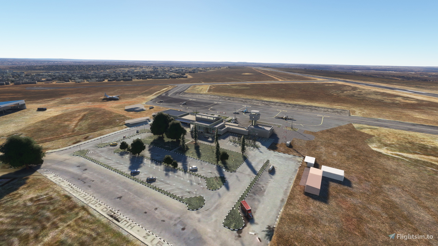 FNHU Aeroporto Albano Machado, Huambo, Angola for Microsoft Flight ...