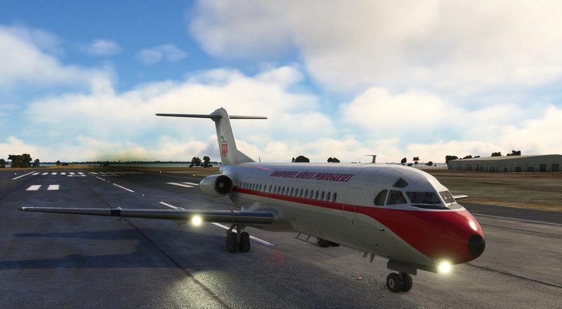 Fokker F28 Professional Liveries for Microsoft Flight Simulator | MSFS