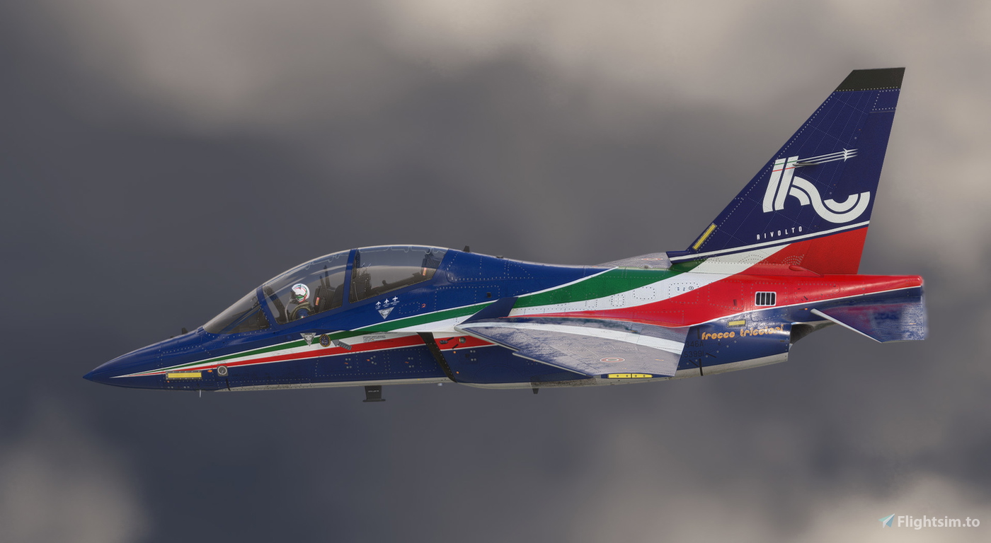 Frecce Tricolori 60th Anniversary (PAN) | M-346 - IndiaFoxtEcho for Microsoft Flight Simulator ...