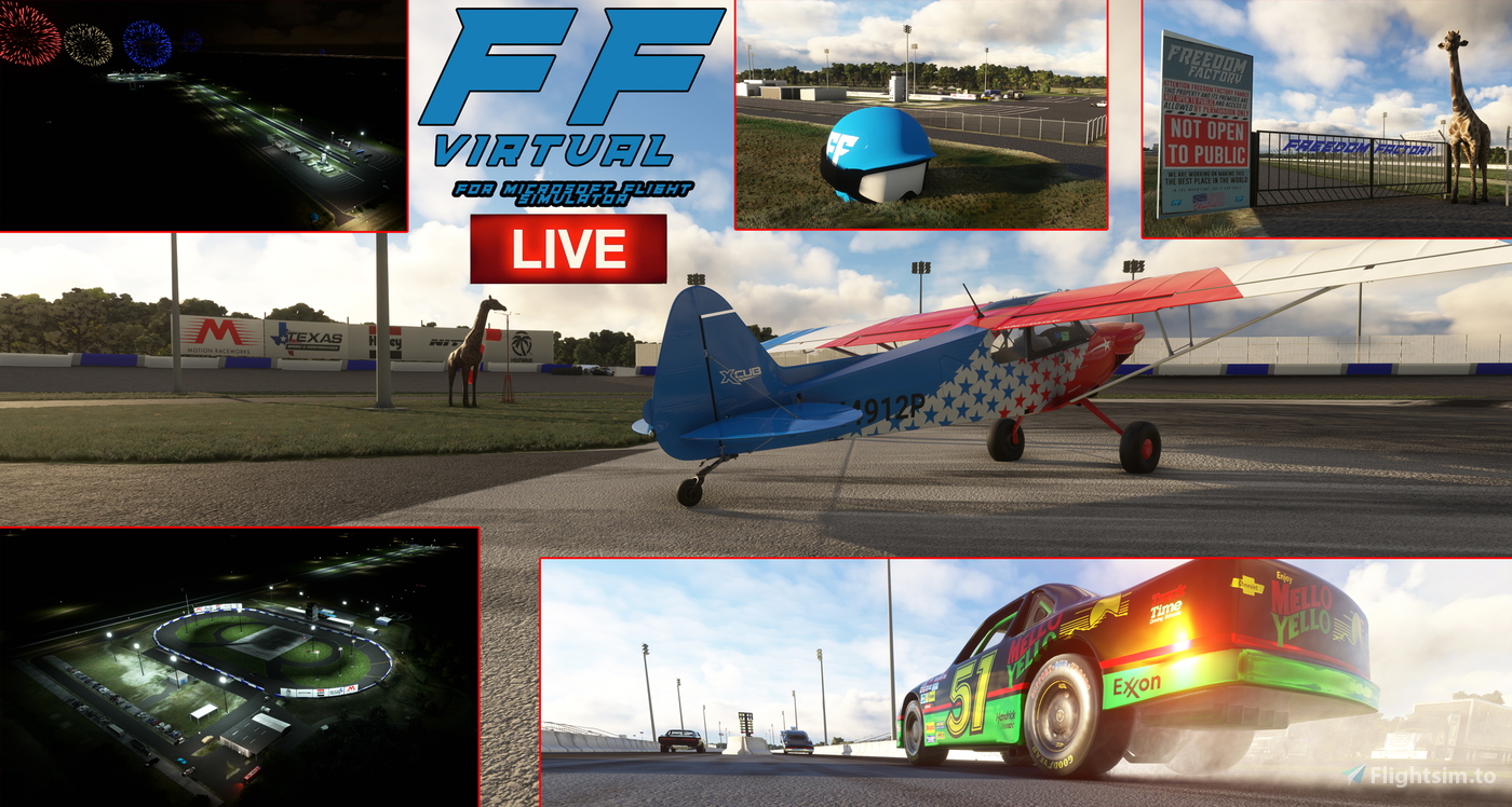 Freedom Factory Scenery for Microsoft Flight Simulator | MSFS