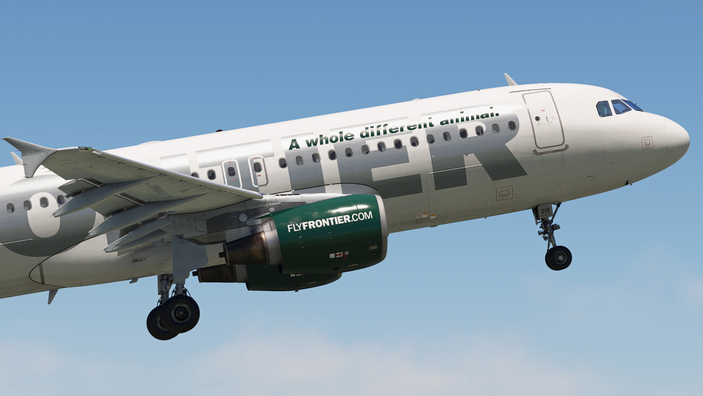 Frontier Airlines 'Old' | Pack | w/Cabin | Fenix A320 V2 (8K + 4K) for ...