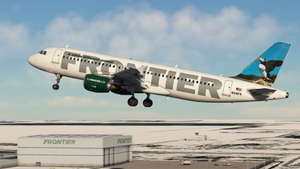 Frontier Airlines 'Old' | Pack | w/Cabin | Fenix A320 V2 (8K + 4K ...