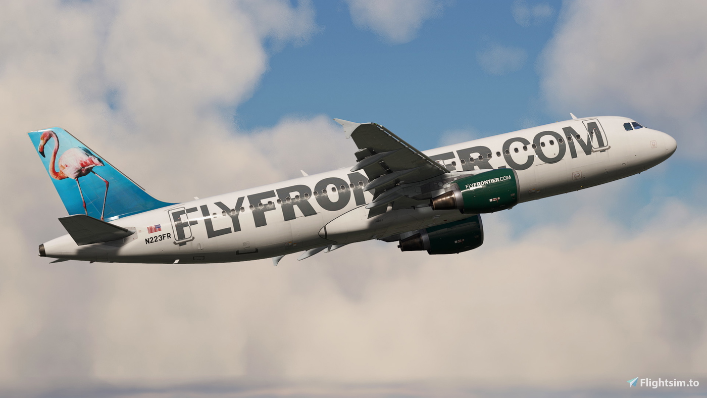 Fsx Frontier Airlines Airbus A320 – JPZTX