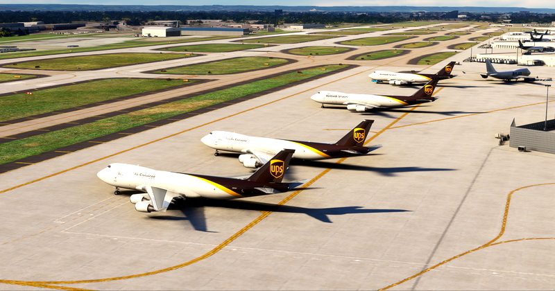 FSDT KSDF Ground Enhancement and AI Config for Microsoft Flight ...