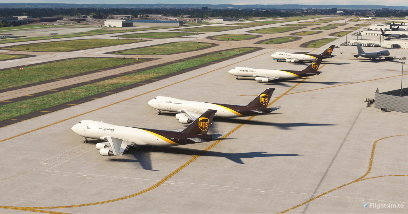 FSDT KSDF Ground Enhancement and AI Config for Microsoft Flight ...