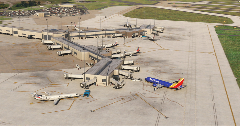 FSDT KSDF Ground Enhancement and AI Config for Microsoft Flight ...