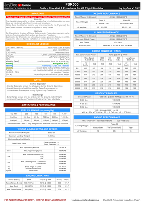 EMB E-Jet 170/175 - Checklist & Procedures for Microsoft Flight ...
