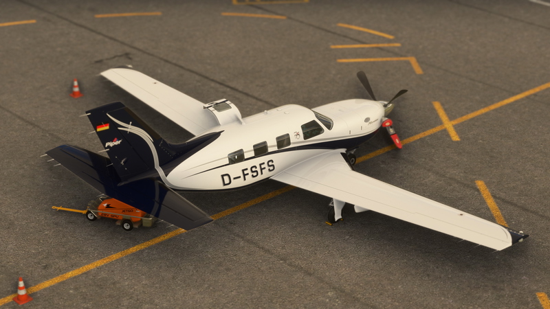 FSReborn FSR500 D-FSFS for Microsoft Flight Simulator | MSFS