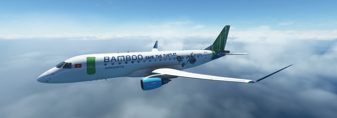 FSS E175 | BAMBOO AIRWAYS - save the turtles for Microsoft Flight ...