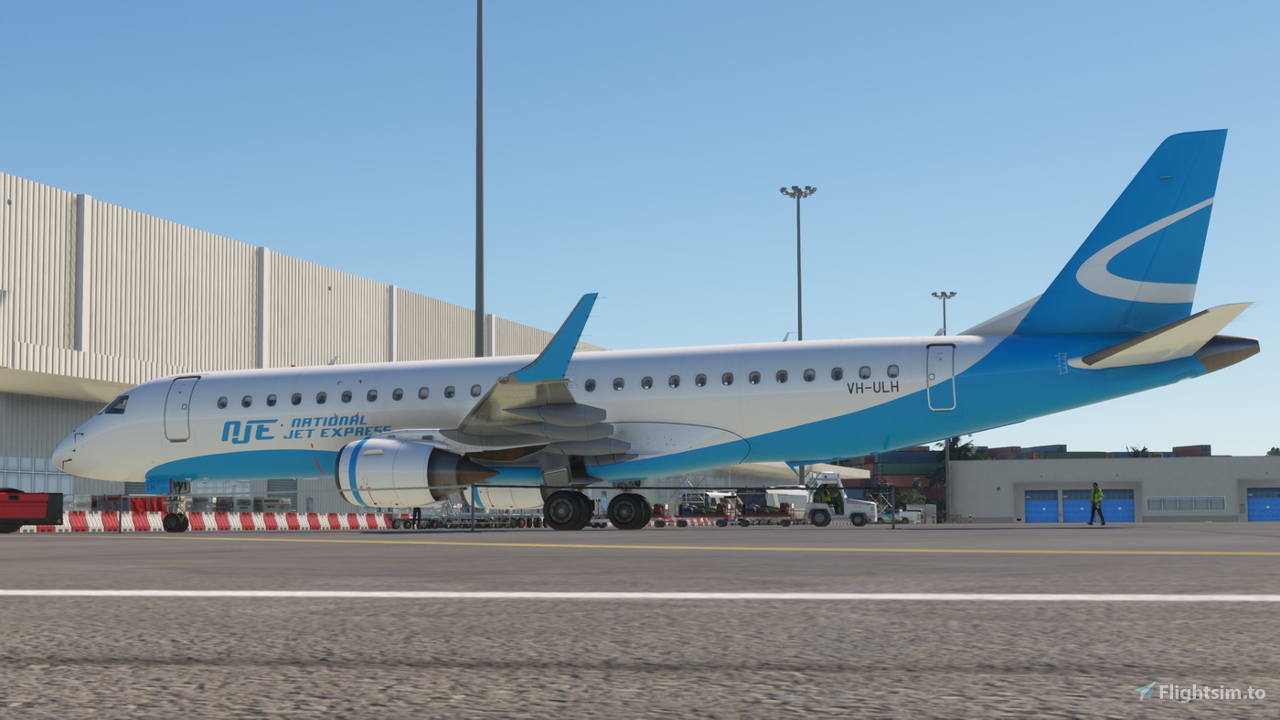FSS E190 National Jet Express Pack | 4K for Microsoft Flight Simulator ...