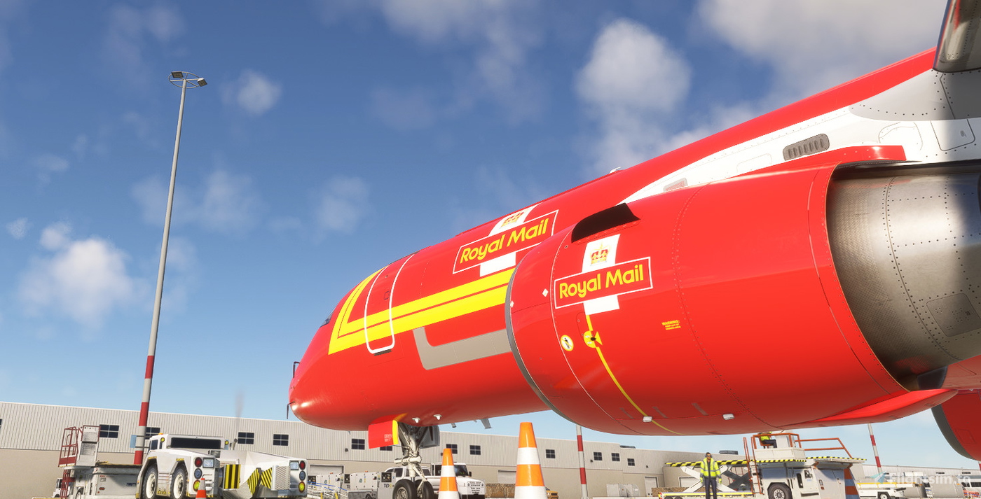 FSS E190F Royal Mail for Microsoft Flight Simulator | MSFS