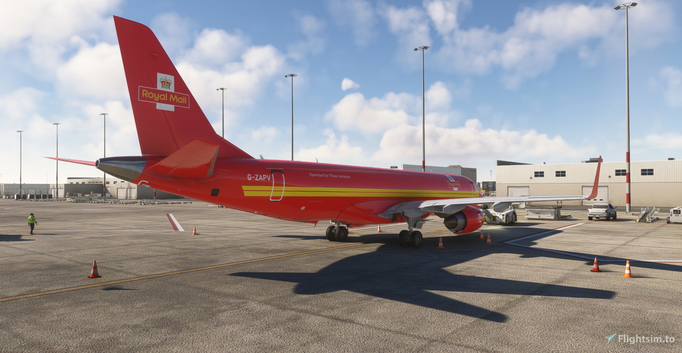FSS E190F Royal Mail for Microsoft Flight Simulator | MSFS